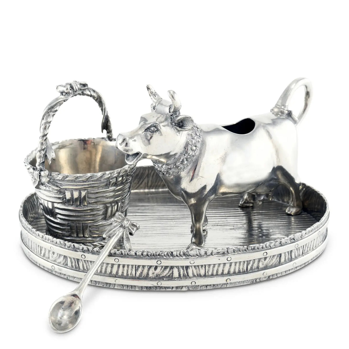 Mabel Cow Sugar and Creamer Set – Thomas Lee Living