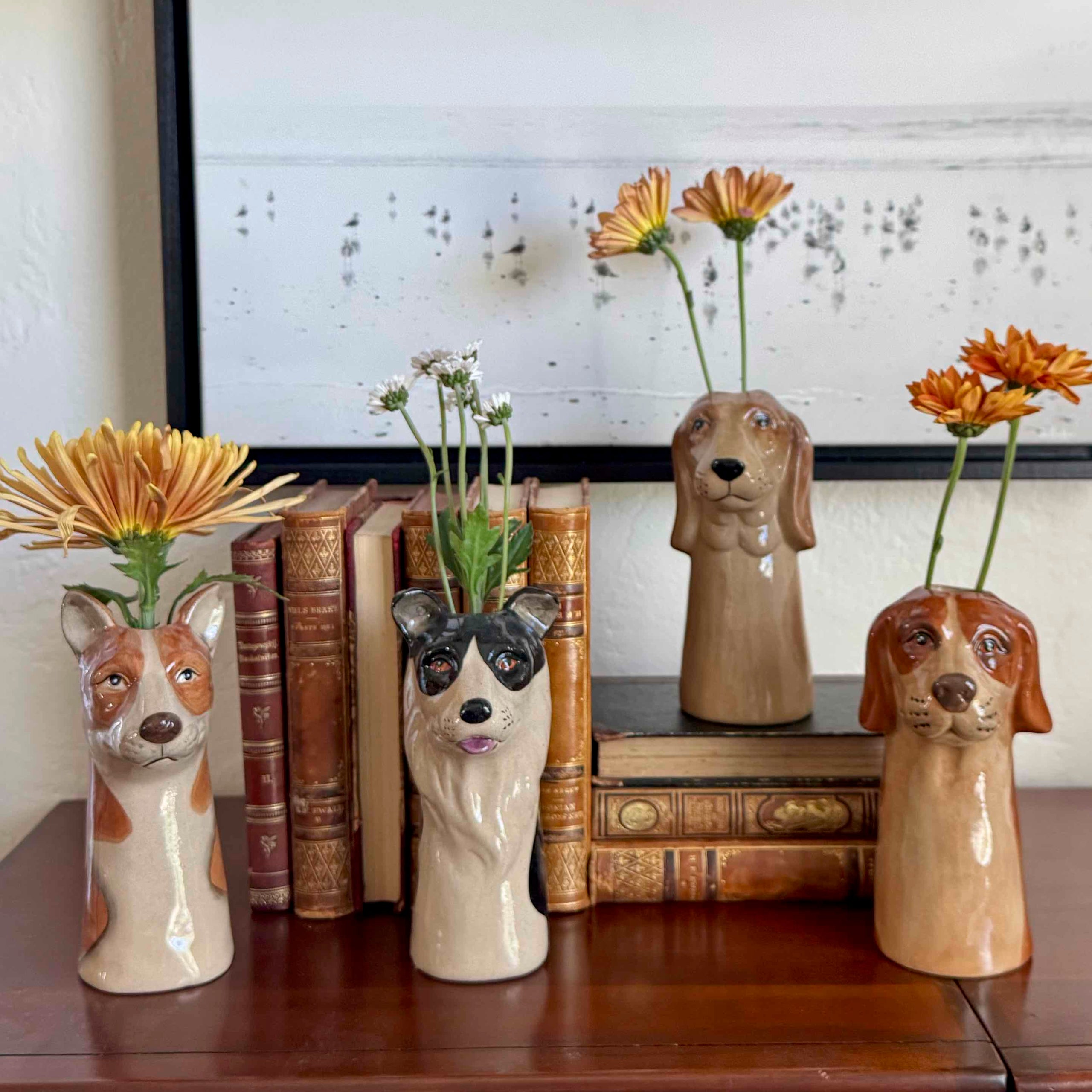 Dog Breed Vases - Set of 4 – Thomas Lee Living