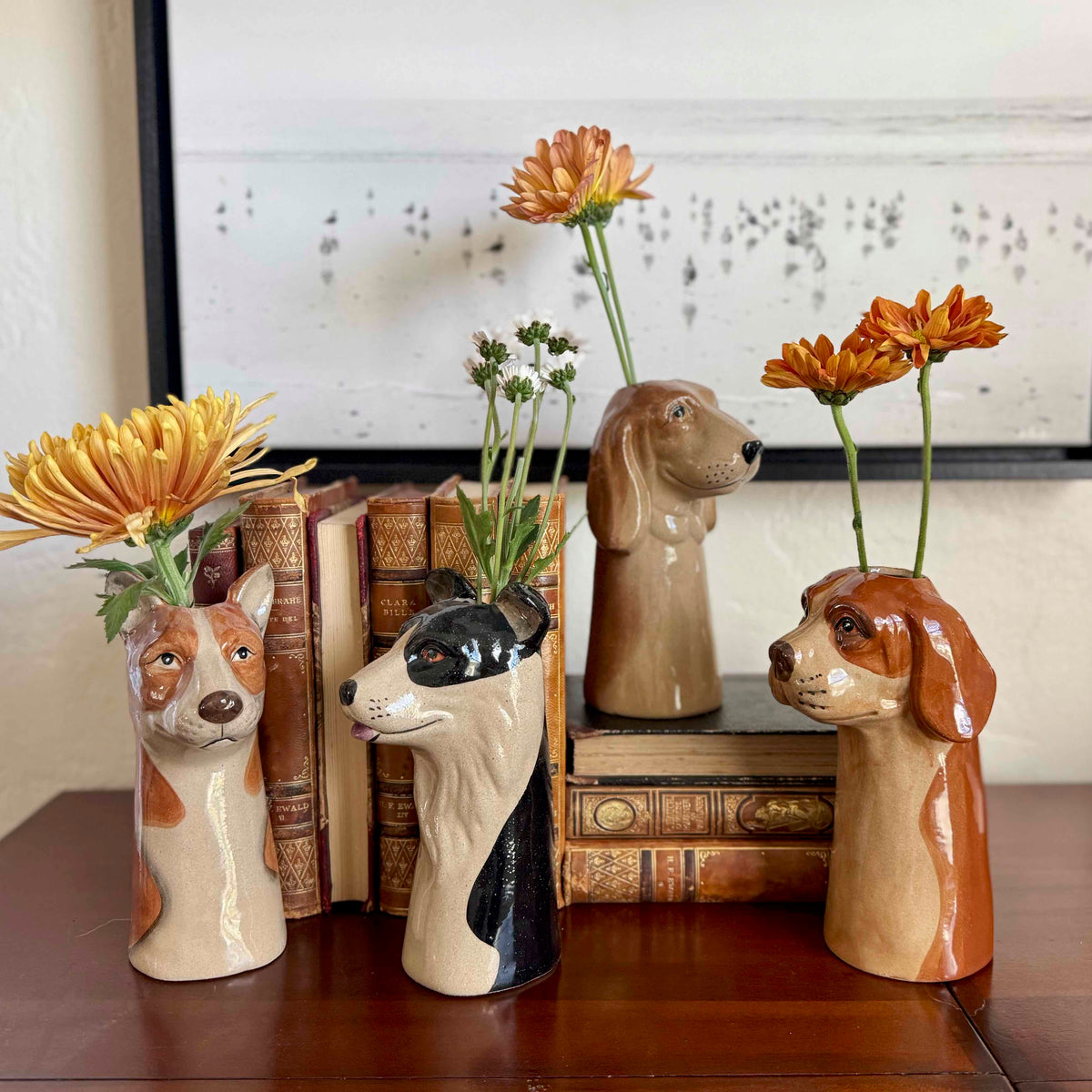 Dog Breed Vases - Set of 4 – Thomas Lee Living