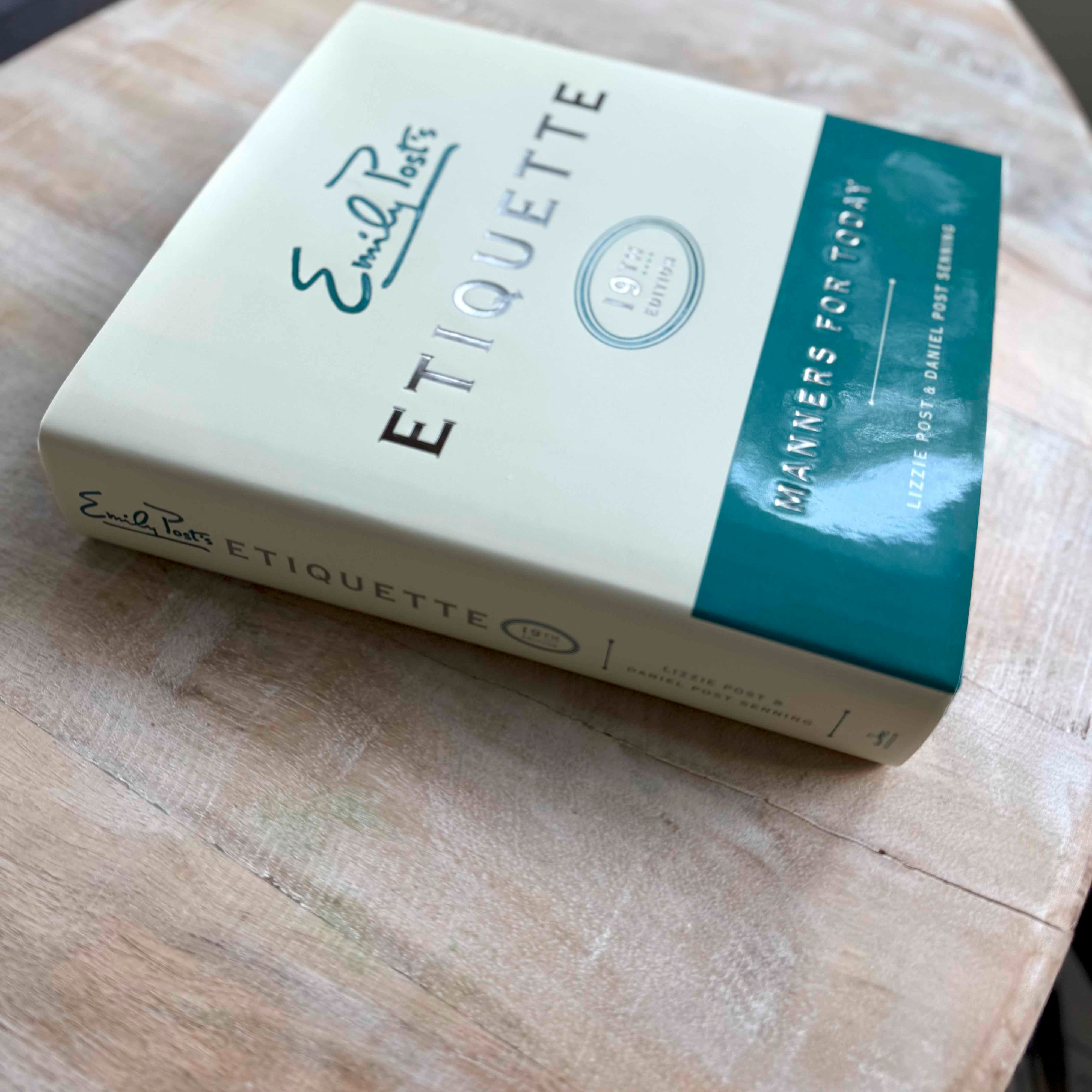 Emily Post's Etiquette Book – Thomas Lee Living