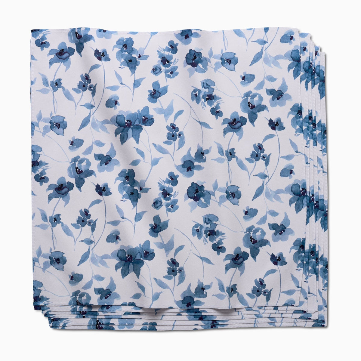 Flowers in Blue Dinner Napkins - Set of 6 – Thomas Lee Living