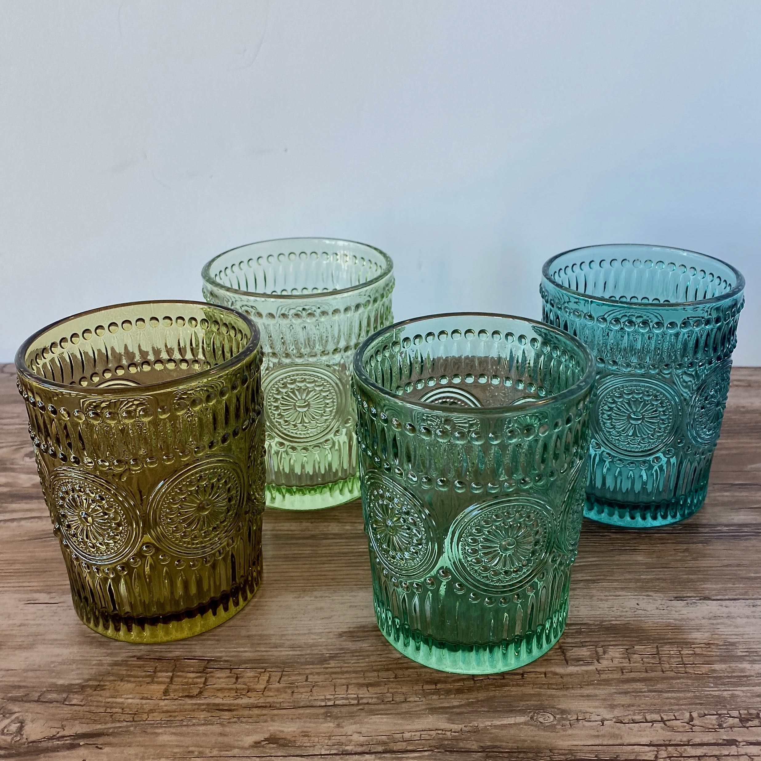 Vintage style drinking glasses store