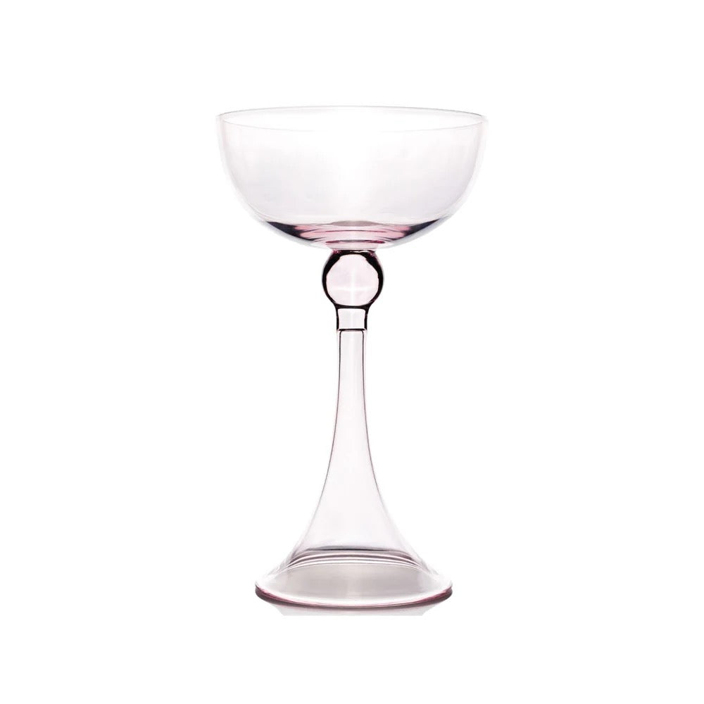 Pink Royale Coupe Glass – Thomas Lee Living