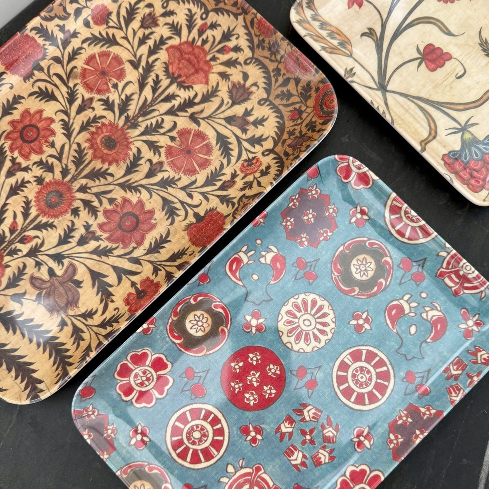 Vintage Textile Inspired Trays - Set of 3 – Thomas Lee Living
