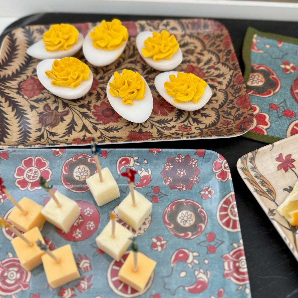 Vintage Textile Inspired Trays - Set of 3 – Thomas Lee Living